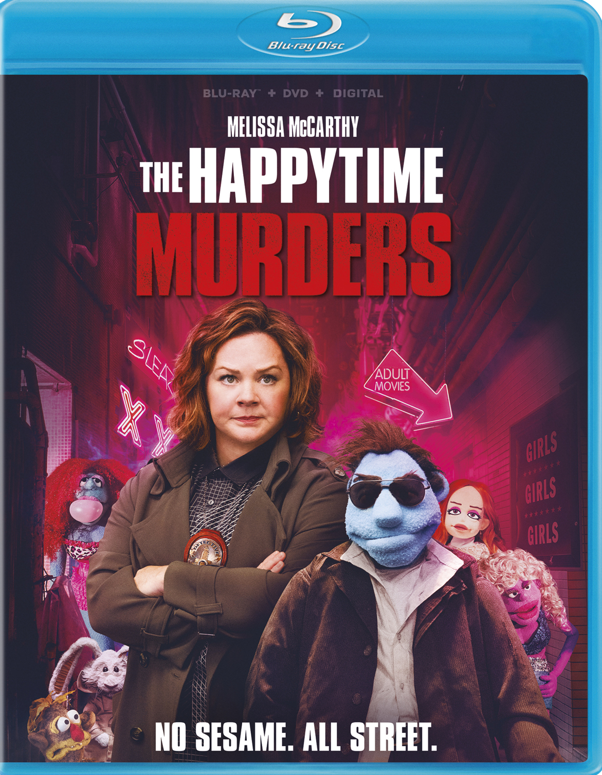 HAPPYTIME MURDERS [INCLUDES DIGITAL COPY] [BLU-RAY/DVD] 31398342823 | eBay