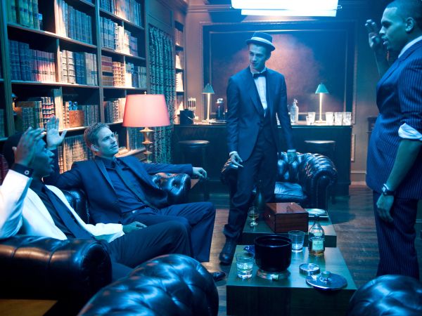 Chris Brown Takers Running Scene